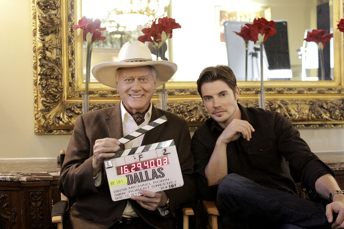 Larry Hagman is still Feisty on the New Dallas
