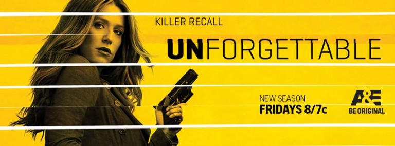 Unforgettable TV show on A&E: ratings (cancel or renew?)