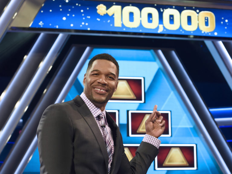 $100,000 Pyramid: Michael Strahan Talks About Game Show Revival ...
