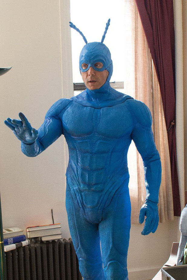 The Tick: First Look at Amazon's Superhero Pilot - canceled + renewed ...