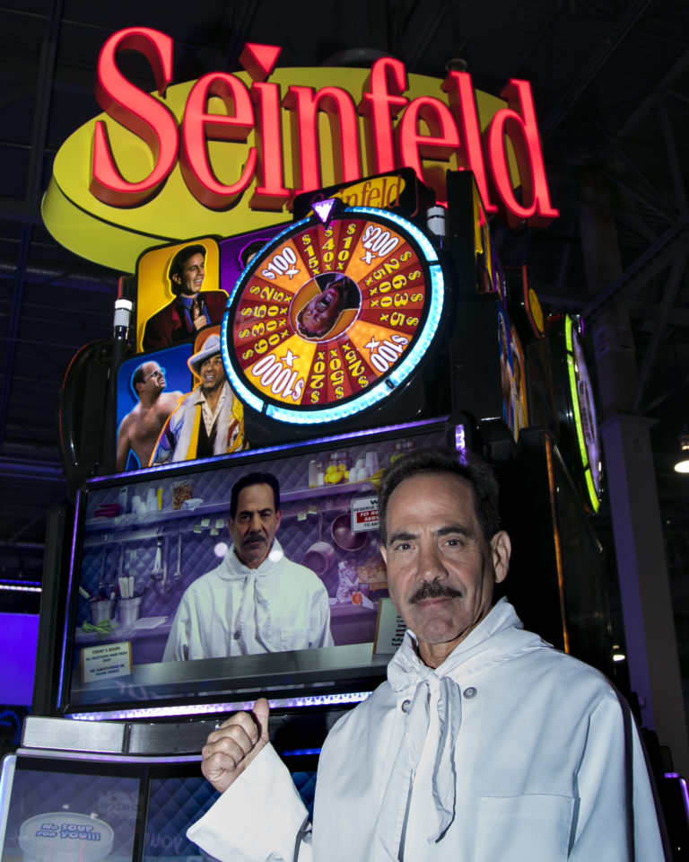 Seinfeld: Soup Nazi Helps Unveil TV Show Slot Machine - canceled ...