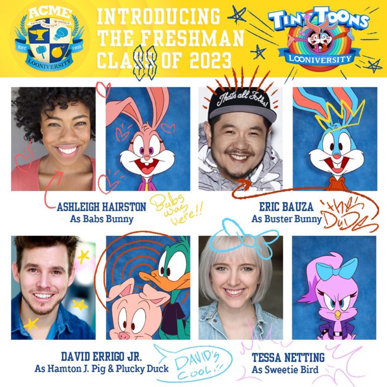 Tiny Toons Looniversity: Casting Announced for Cartoon Network and Max ...
