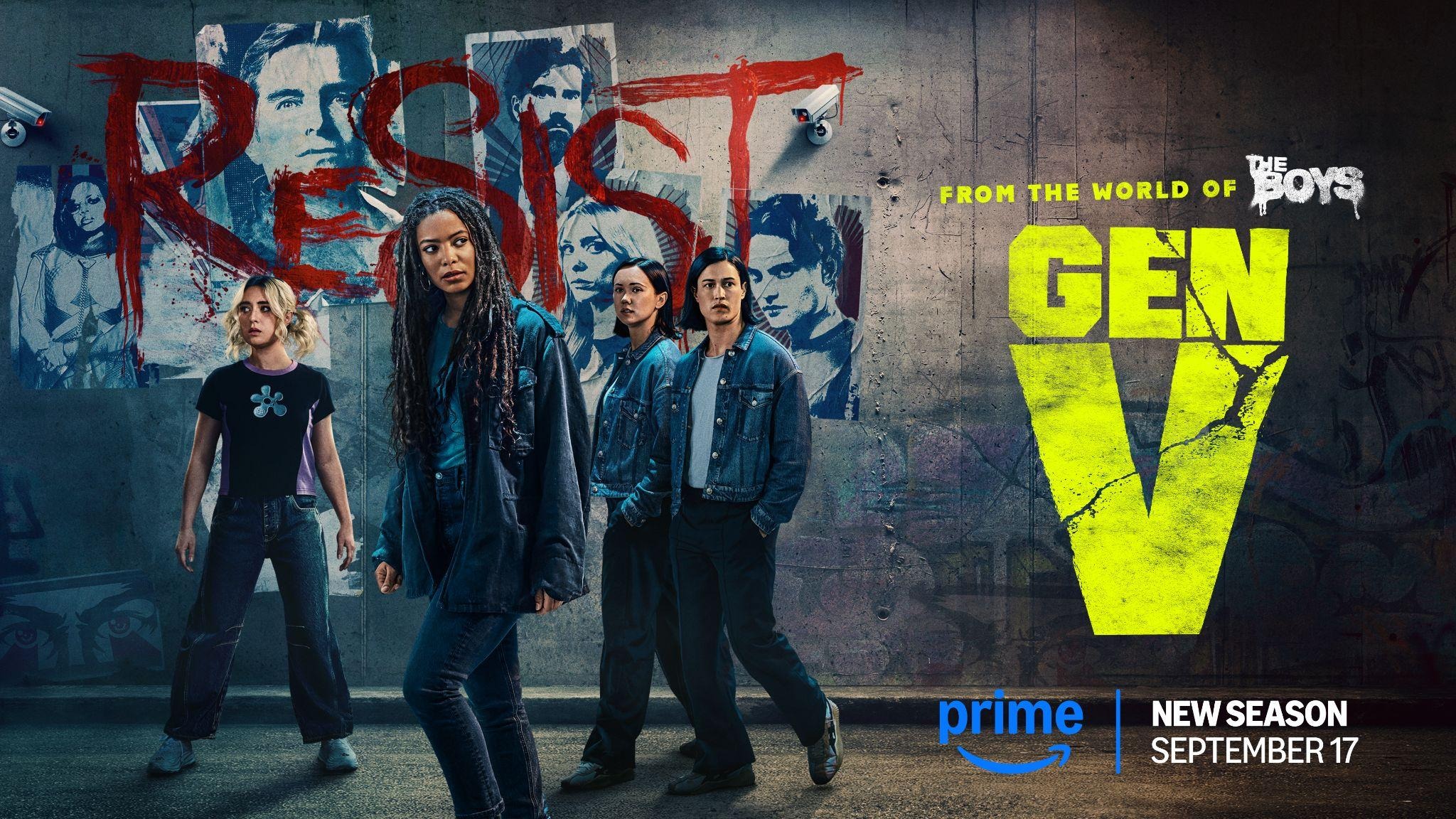 Gen V: Season Two Premiere Date, Key Art and Teaser Video Released by Prime Video - canceled ...